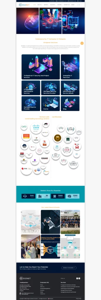 Bridgenet Solutions – Web Design Company | WDD