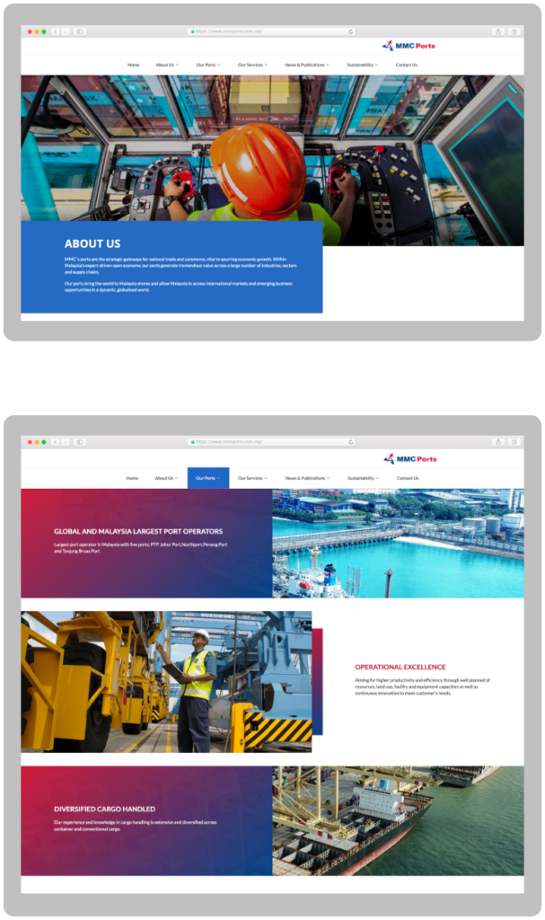 MMC Port Holding – Web Design Malaysia | WDD